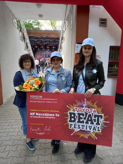 Toyota Beat festival :: Nadační fond NEVZDÁME TO